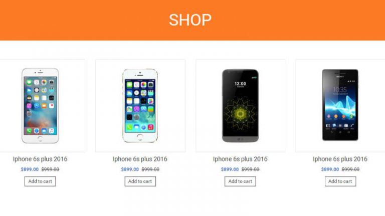 Mobile Store- Multipurpose eCommerce HTML Template | Shopping Website ...
